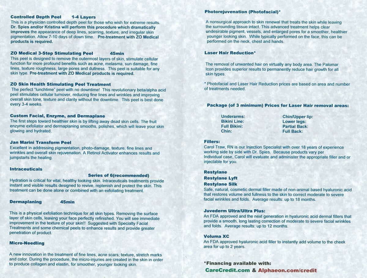 Skin Care - Scottsdale, AZ | Robert J. Spies, MD, FACS